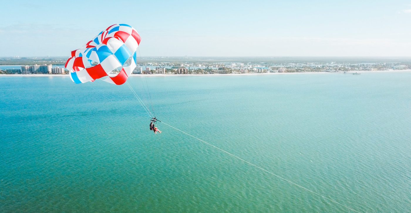 Parasailing Pink Shell Beach Resort & Marina Fort Myers